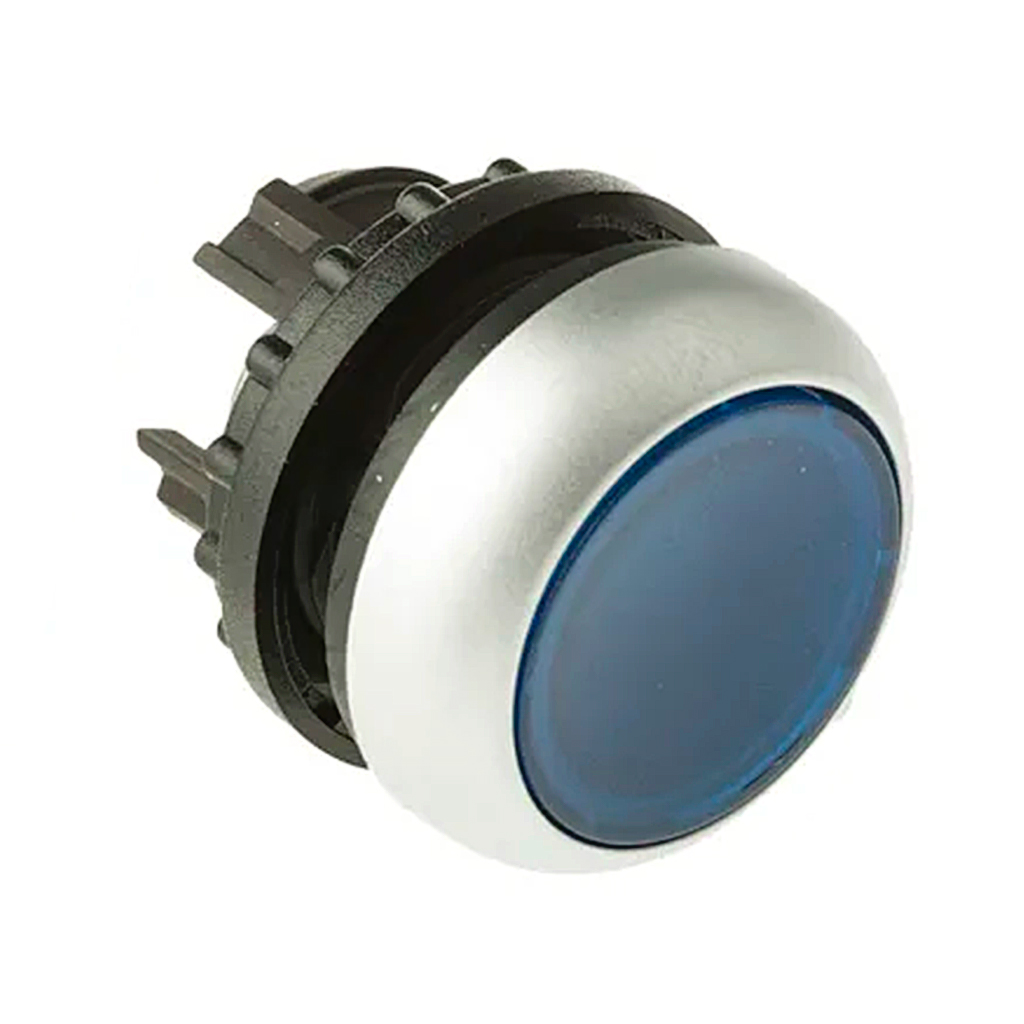 M22-DL-B — PULSADOR MOMENTANEO ILUMINADO | Acotron Electrónica Industrial